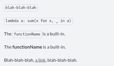Feedback on new Markdown style · Issue #2212 · codewars/codewars.com · GitHub