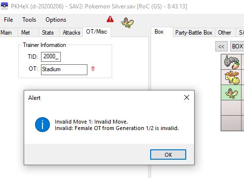 Stadium OT gender legality · Issue #2687 · kwsch/PKHeX · GitHub