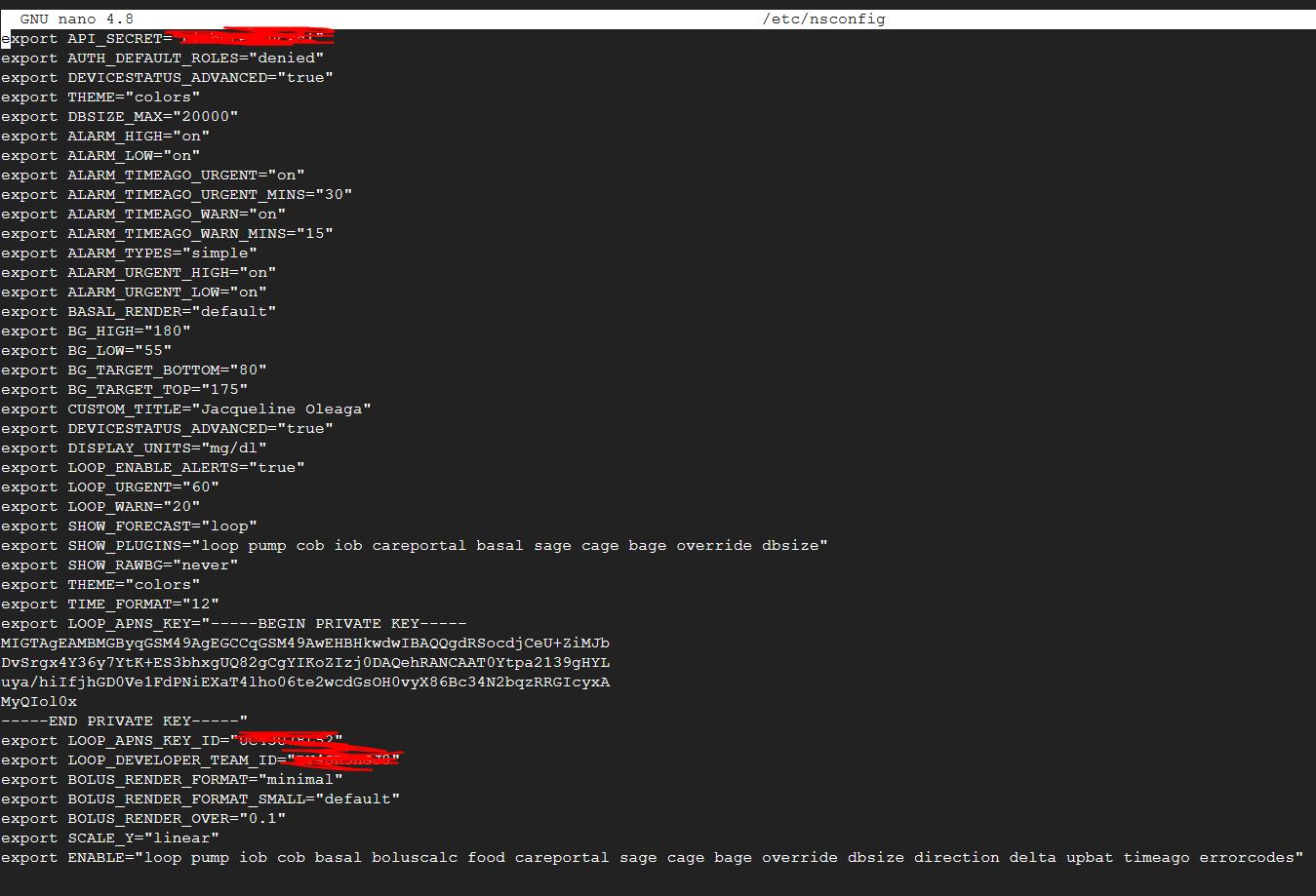 Temporary Overrides not working in Nightscout with Google Cloud · NightscoutFoundation xDrip ...