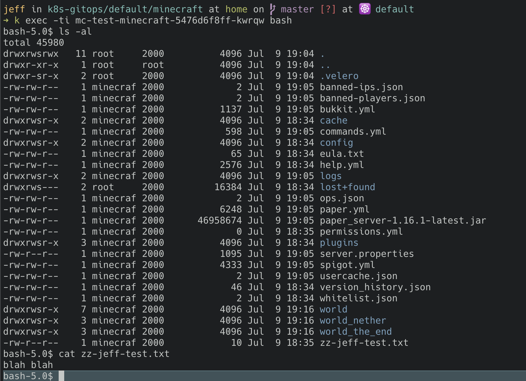verify backup & restore operations with velero · Issue #146 · billimek/k8s-gitops · GitHub