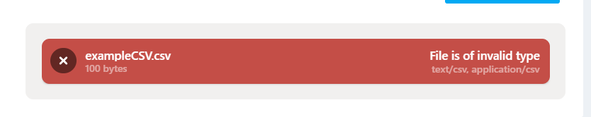 Issue when try validate CSV · Issue #2 · pqina/filepond-plugin-file-validate-type · GitHub