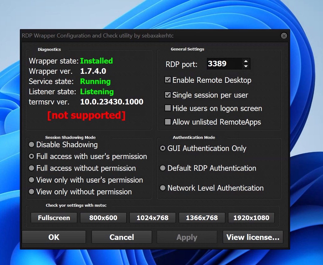 Windows 11 10.0.23430.1000 not supported · Issue #2178 · stascorp/rdpwrap · GitHub