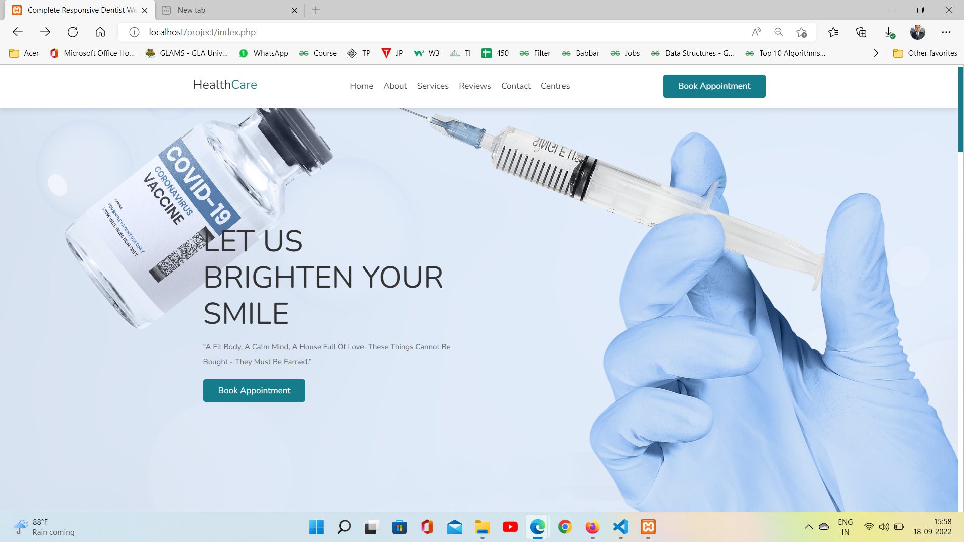 GitHub - Prabuddha16/HealthCare-Website