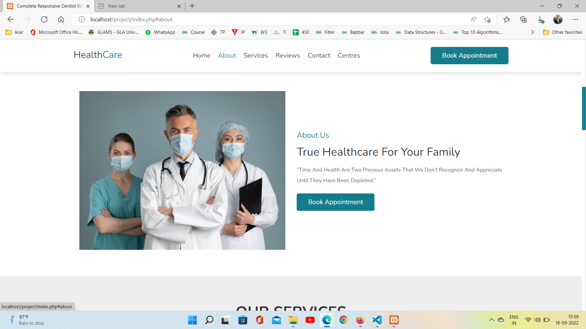 GitHub - Prabuddha16/HealthCare-Website