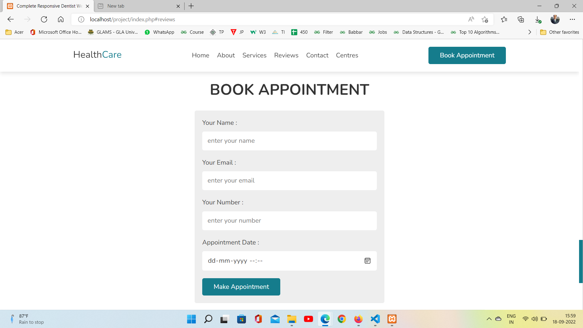 GitHub - Prabuddha16/HealthCare-Website