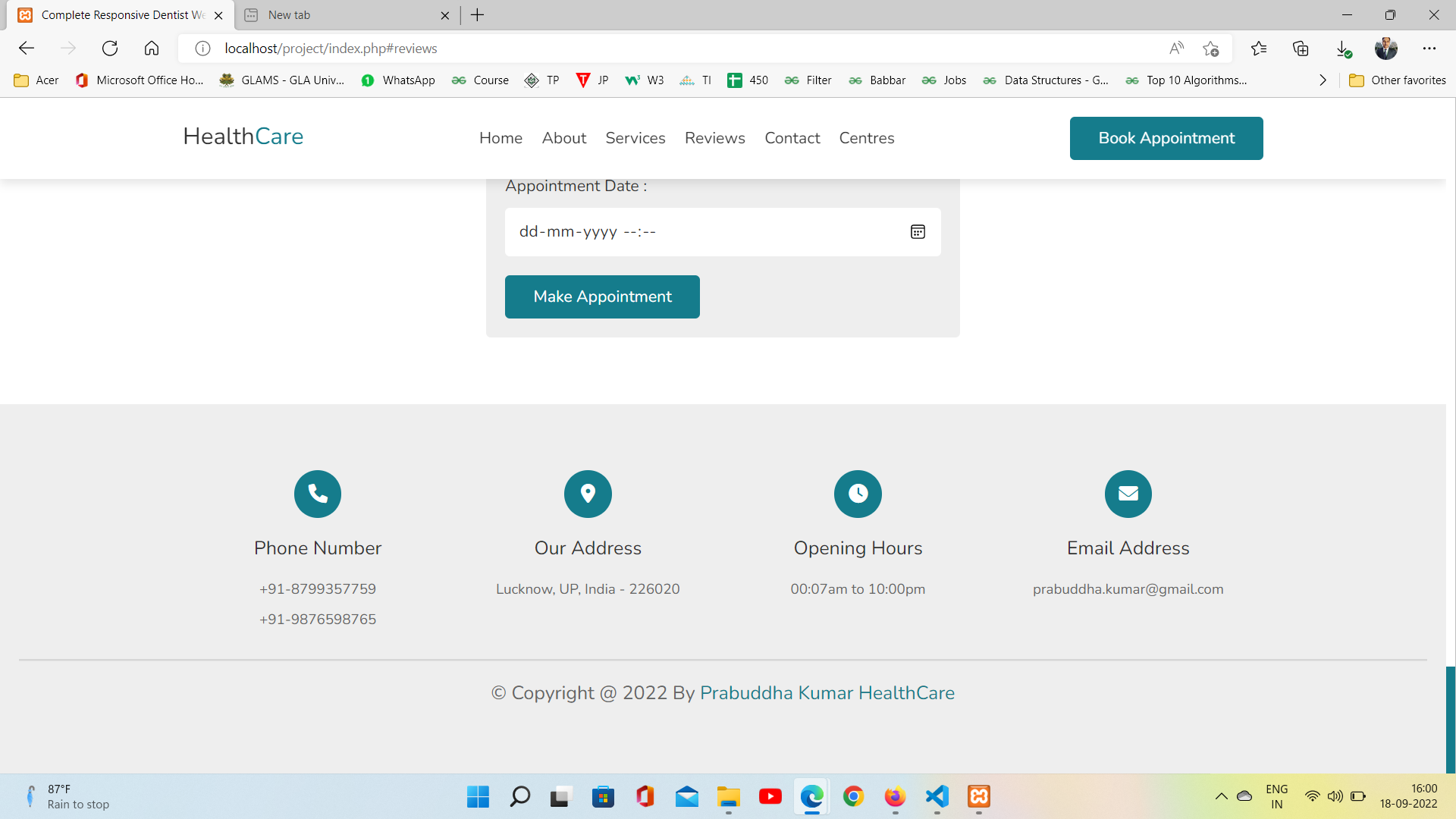 GitHub - Prabuddha16/HealthCare-Website