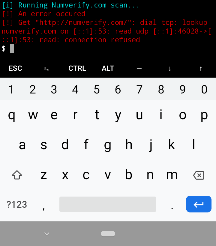 Scanners Numverify, ovh, google search error..! · Issue #307 · sundowndev/phoneinfoga · GitHub