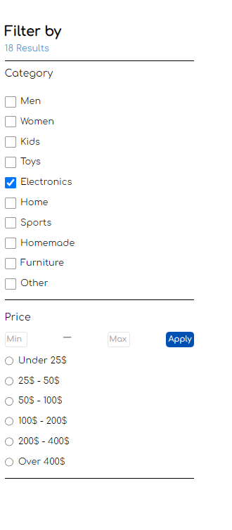 Create : Search/Filter Page - Filter · Issue #26 · ReCoded-Org/capstone-IQLBPS-Dilmun · GitHub
