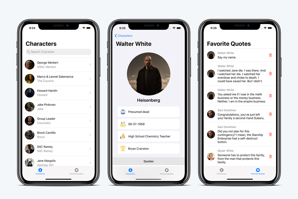 GitHub - SavelySakun/BreakingBadAPI: Приложение для фанатов вселенной "Во все тяжкие ...