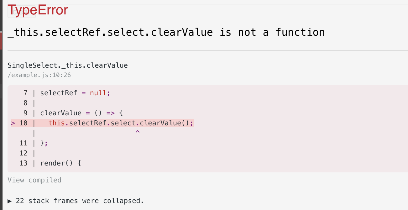 Add ClearValue To Async Select Issue 4167 JedWatson react select