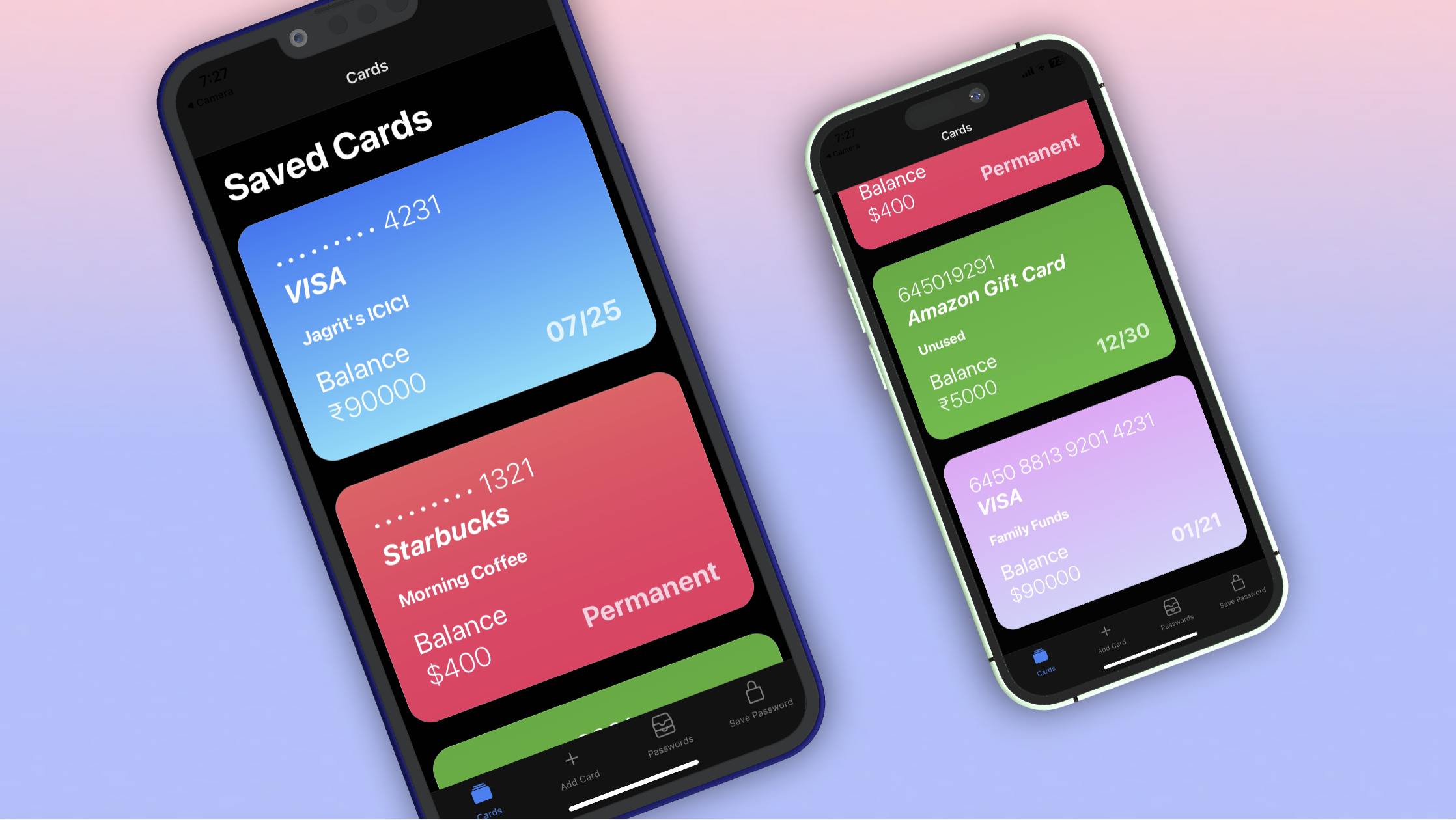 GitHub - jagritx/CardVault: Cross Platform Card/Password Manager App.