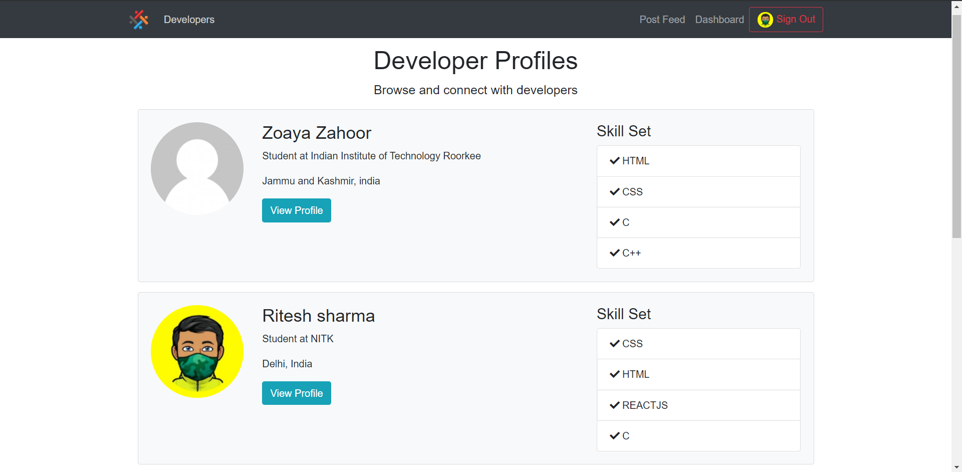 GitHub - s-prakhar/DevArena: A social network for developers