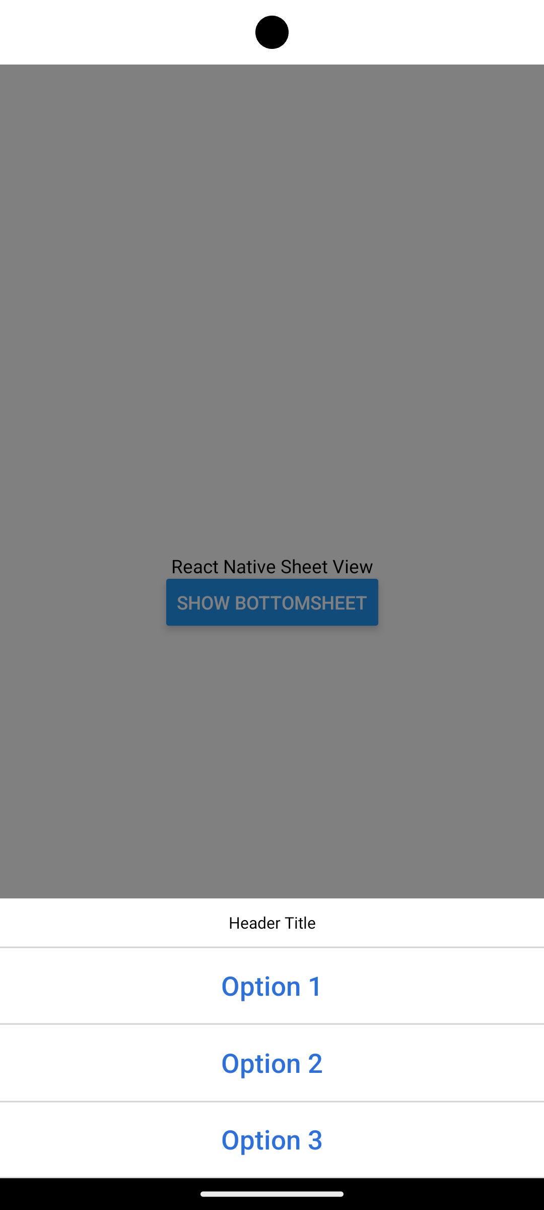 GitHub - cartagenae/react-native-sheet-view: A bottom sheet component for react native