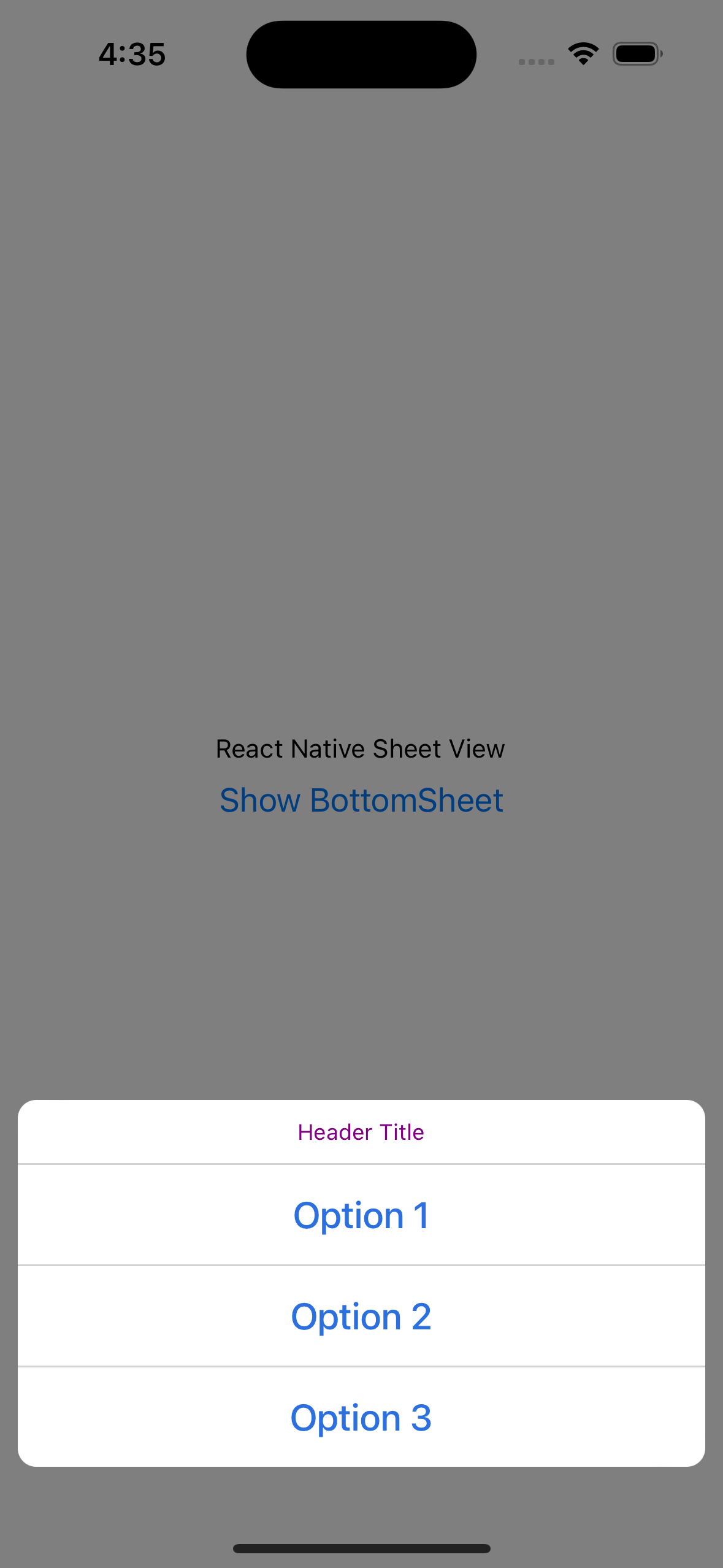GitHub - cartagenae/react-native-sheet-view: A bottom sheet component for react native