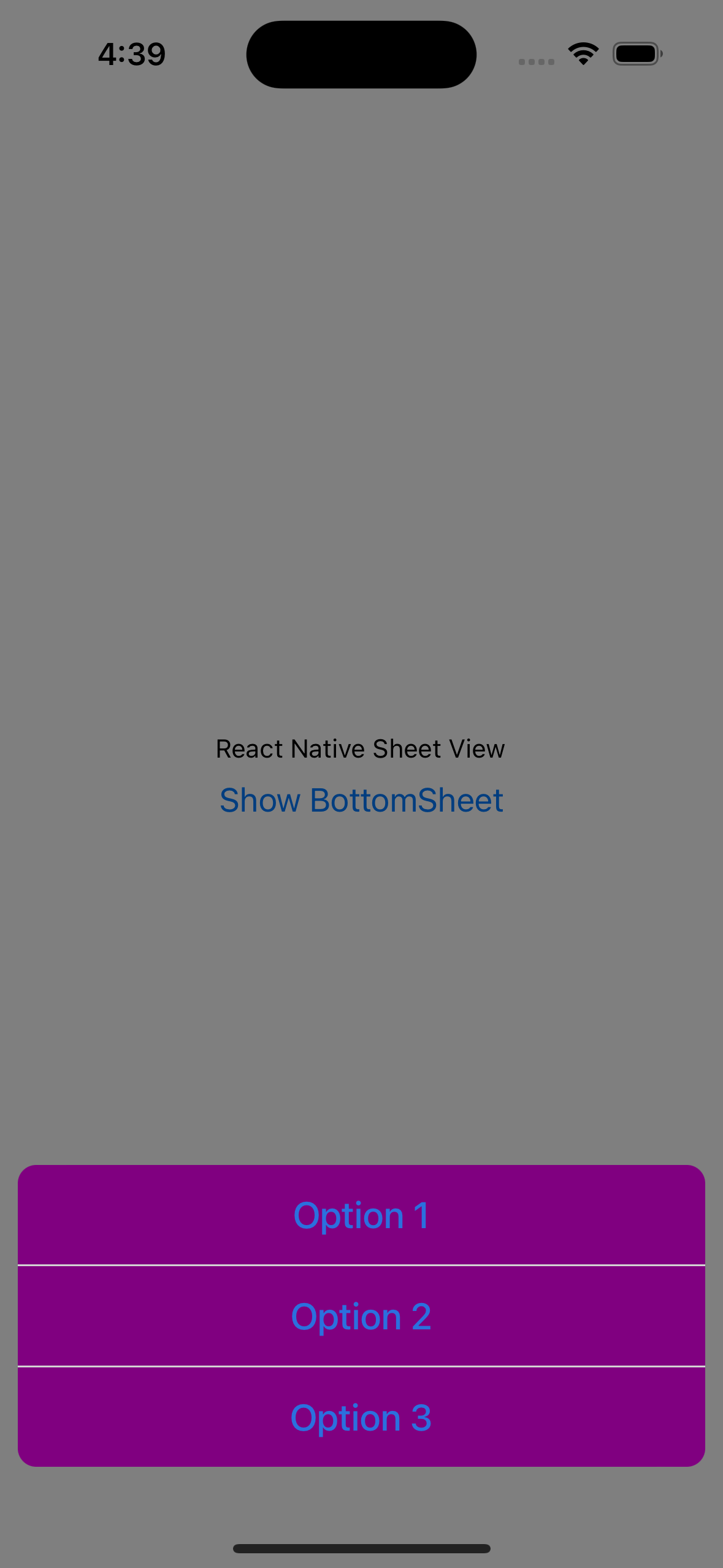 GitHub - cartagenae/react-native-sheet-view: A bottom sheet component for react native