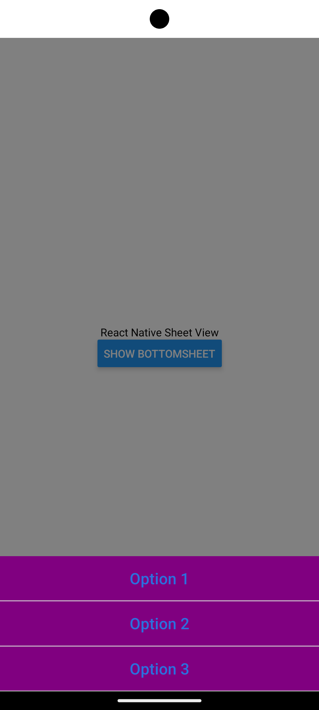 GitHub - cartagenae/react-native-sheet-view: A bottom sheet component for react native
