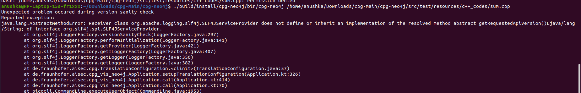 .json format of CPG's through this library is not understandable and not giving full information ...