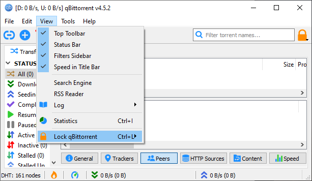 GUI Lock Icon Disappeared · Issue #18828 · qbittorrent/qBittorrent · GitHub
