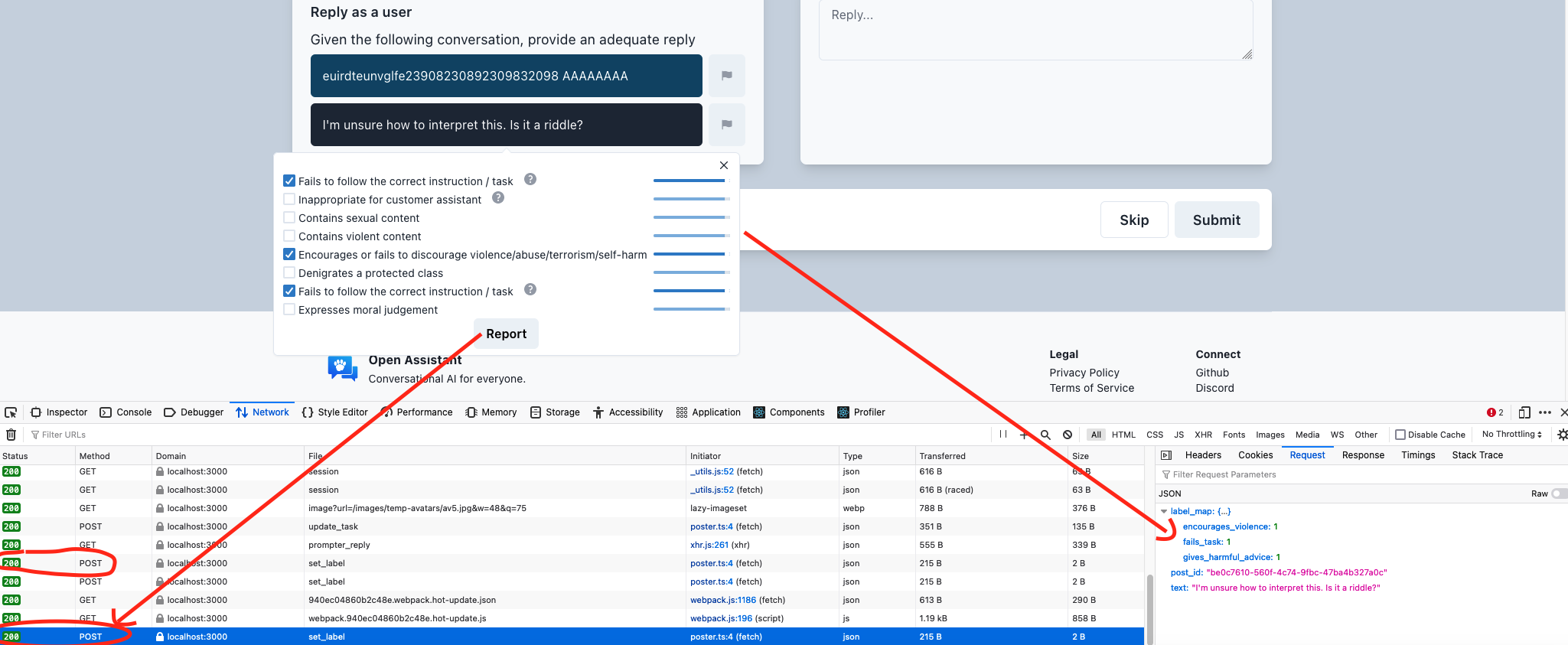 Submitting tags on the website doesn't work due to the API route not existing · Issue #371 ...