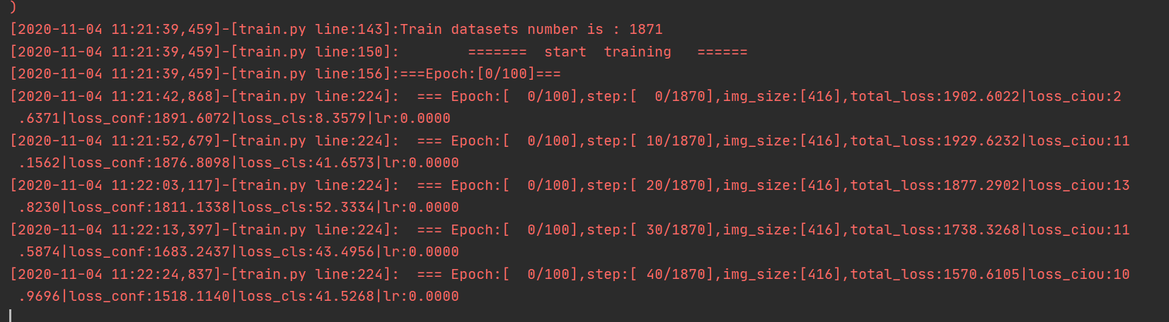 计算损失时出错 · Issue #72 · argusswift/YOLOv4-pytorch · GitHub