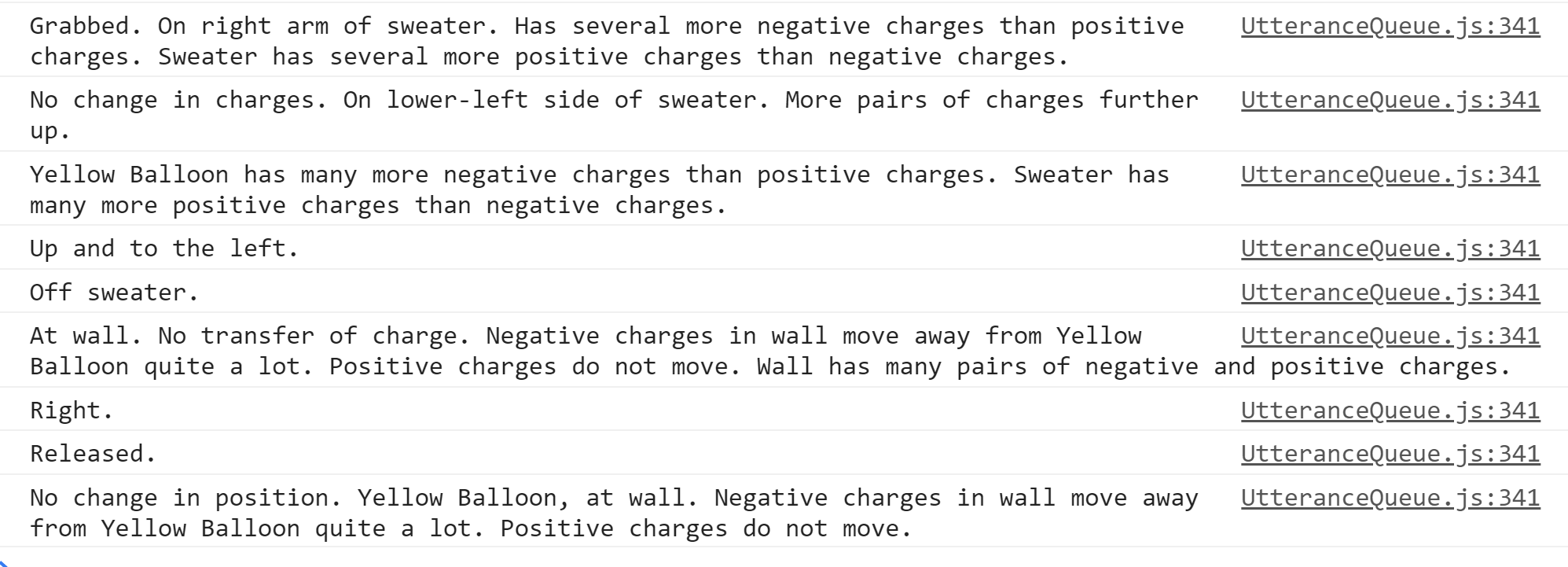 (Interactive Description) Description pile-ups · Issue #491 · phetsims/balloons-and-static ...