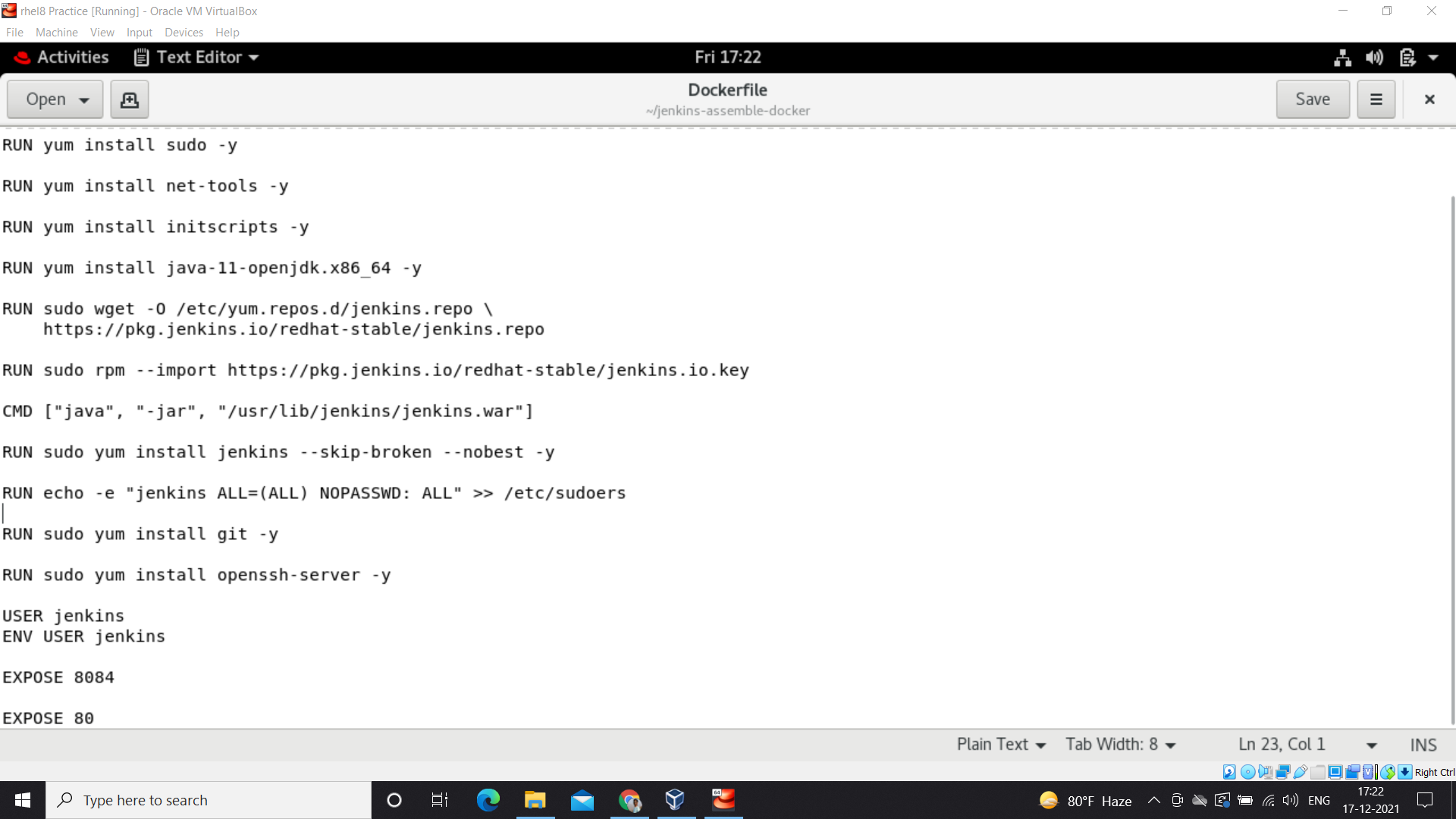 GitHub - rushabhmahale/jenkins-assemblyline-using-docker