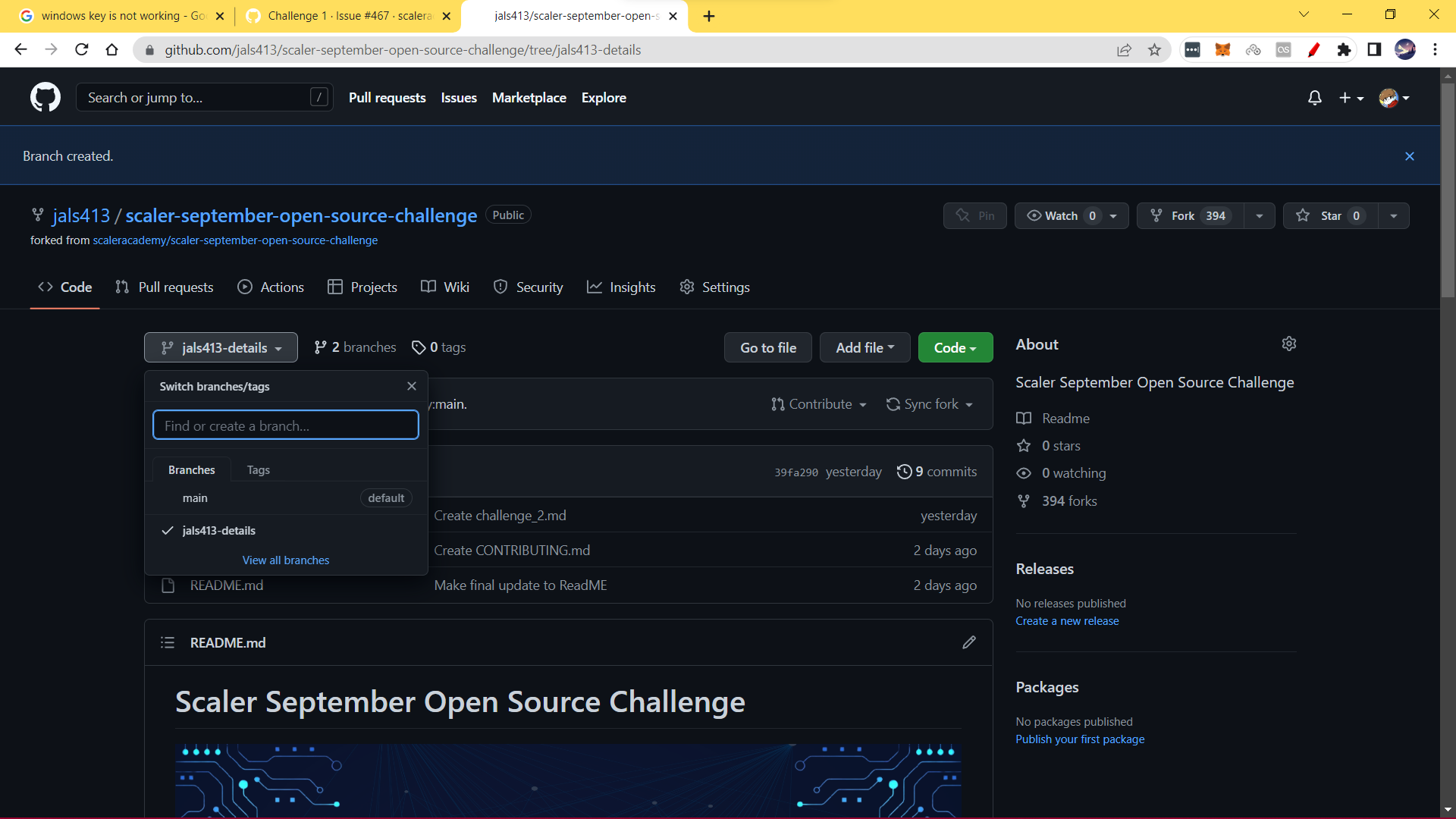 Challenge 1 · Issue #467 · scaleracademy/scaler-september-open-source-challenge-2022 · GitHub