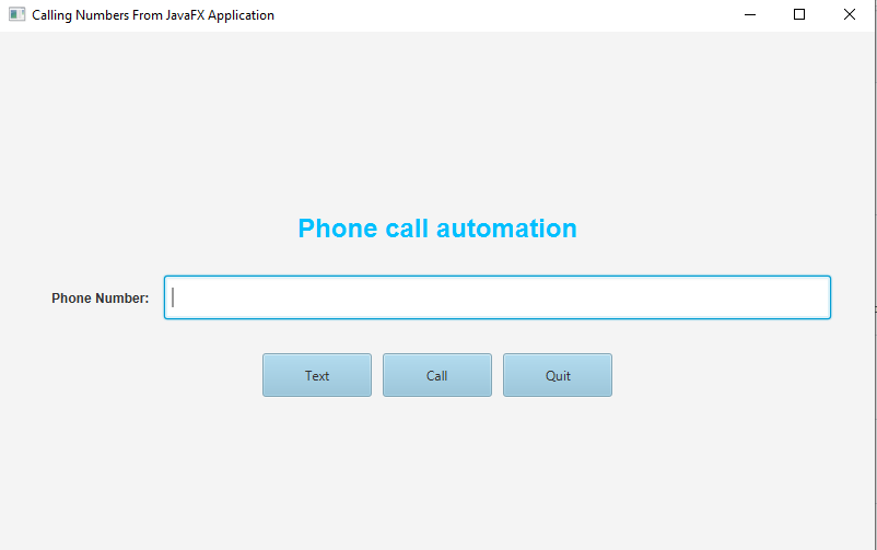GitHub - eyarouissi/Phone_Calls_Automation: Java Application that ...