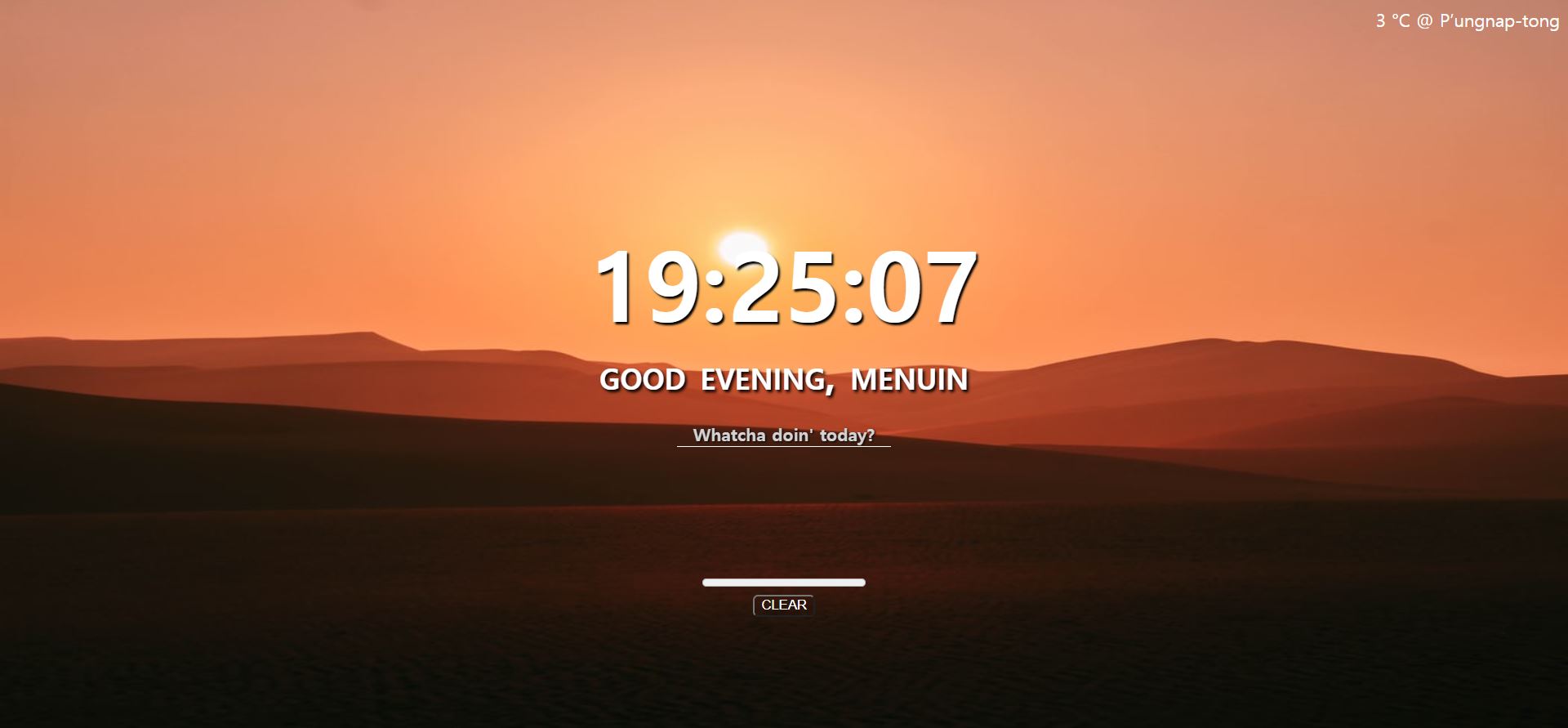 GitHub - menuin/Momentum-clone: 모멘텀 클론코딩