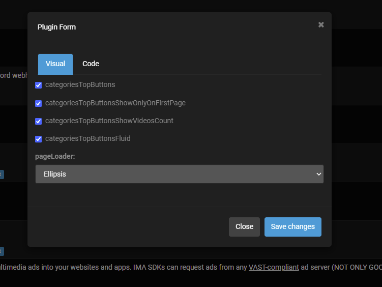 Question: What is the config to enable the horizontal scroller of ...