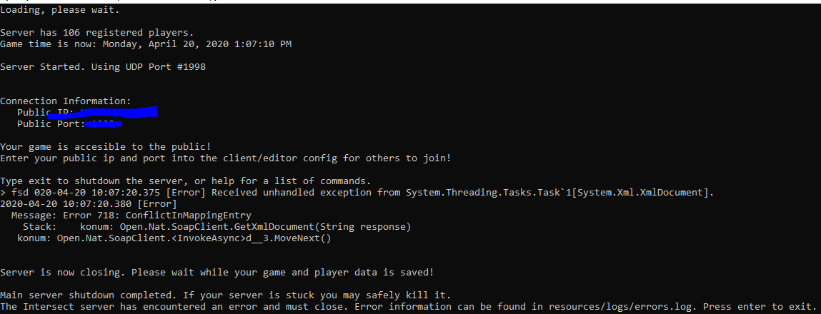 Cant Upgrade the Version from 0.6.0.151 to 0.6.1.253 · Issue #156 · AscensionGameDev/Intersect ...