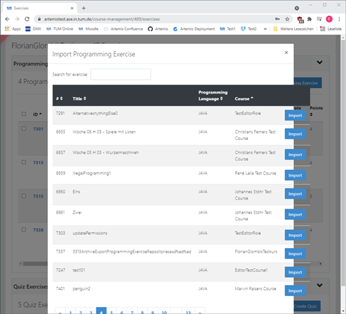 Import exercise view alignment problems · Issue #3335 · ls1intum/Artemis · GitHub