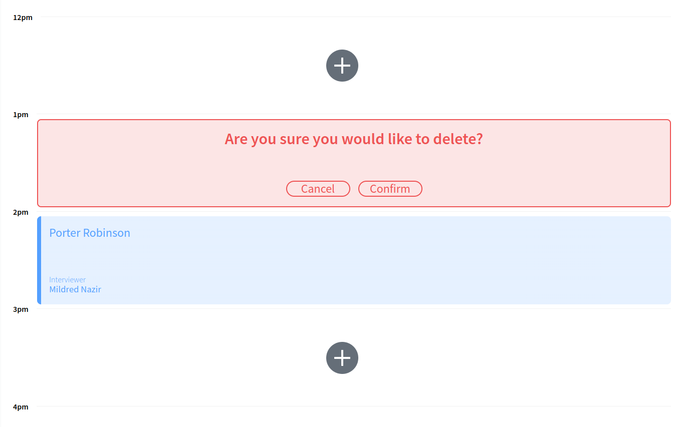 GitHub - VincentHChoy/interview-scheduler: a SPA app for interviewers to schedule interviews ...