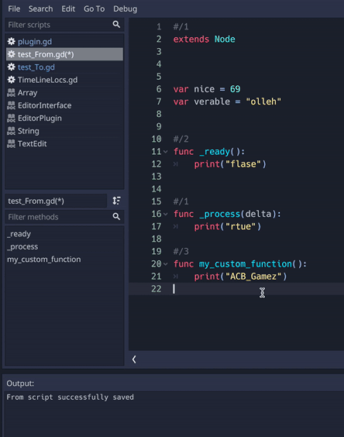 ScriptWriter Godot Asset Library