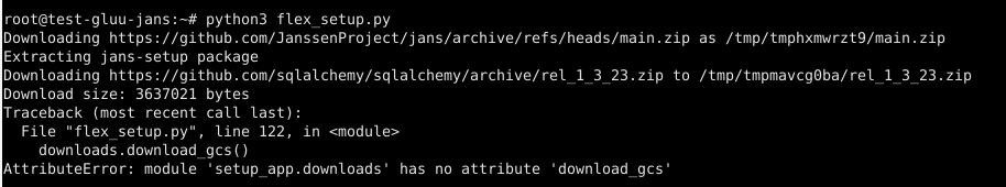 fix: flex-linux-setup fails downloading gcs · Issue #723 · GluuFederation/flex · GitHub