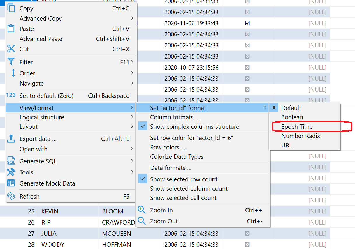 View as "Epoch time" · Issue #10891 · dbeaver/dbeaver · GitHub
