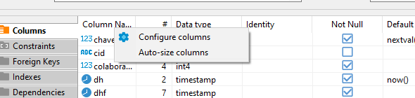 Auto-size columns in metadata viewer · Issue #16781 · dbeaver/dbeaver · GitHub
