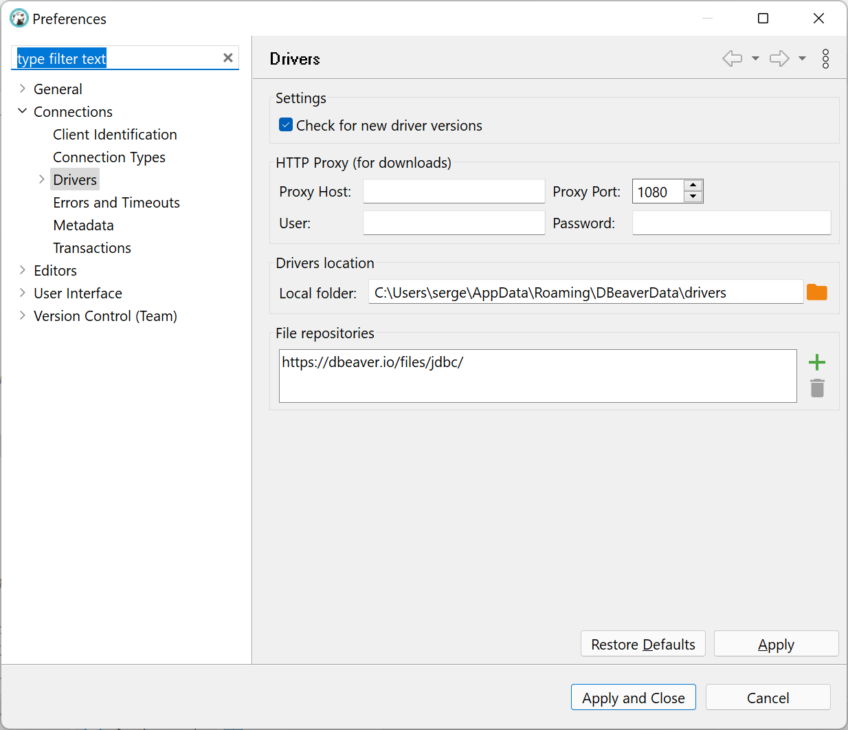 Driver isn't updated automatically after its version update · Issue ...