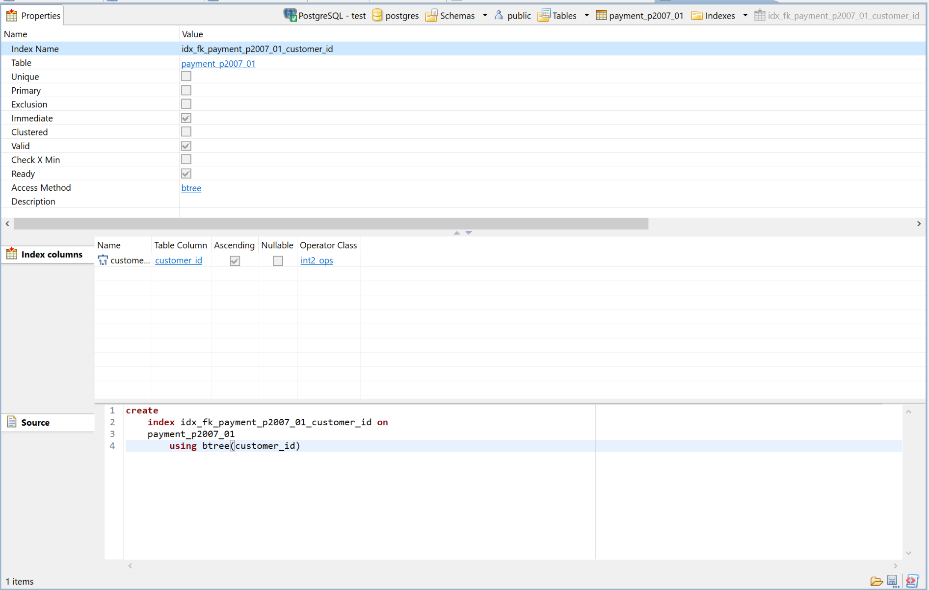 PostgreSQL: Indexes predicate · Issue #2212 · dbeaver/dbeaver · GitHub