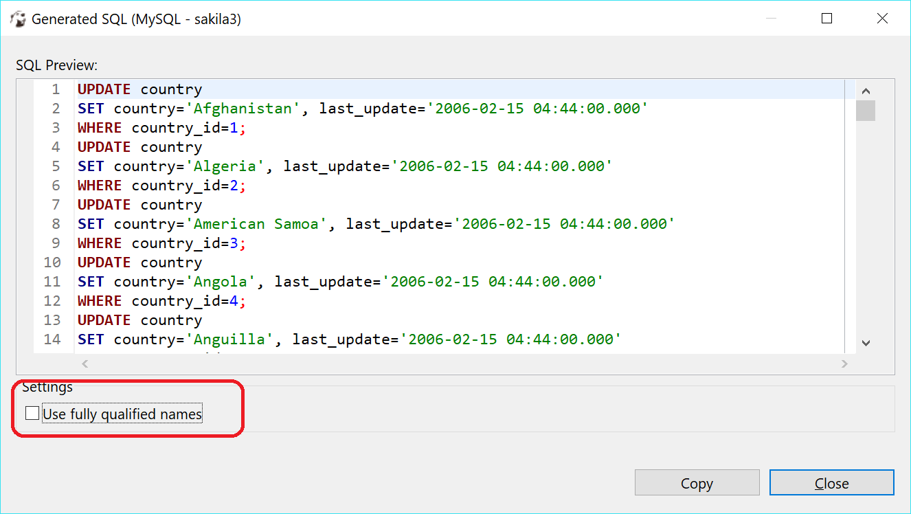 Omit schema name in Generate SQL · Issue #2327 · dbeaver/dbeaver · GitHub