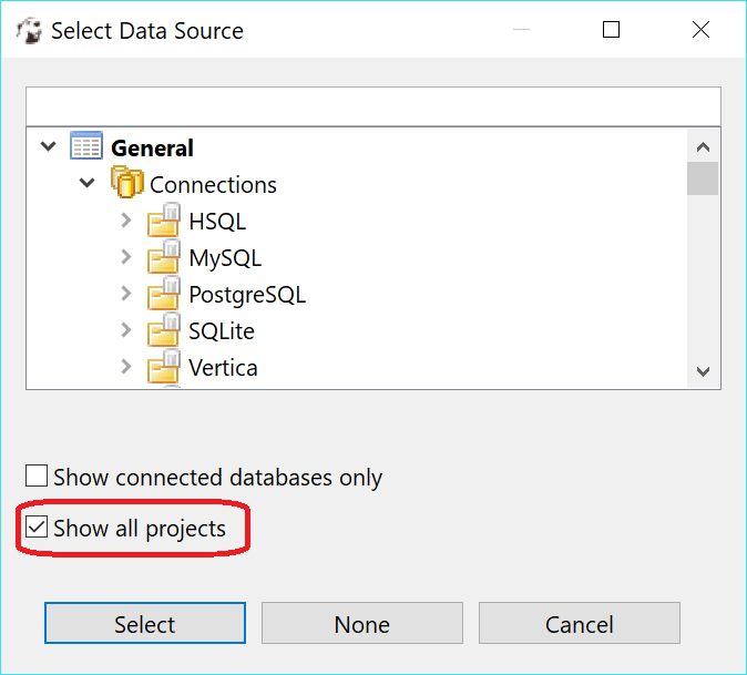 [Feature Request] Associate SQL editor with different project. · Issue ...
