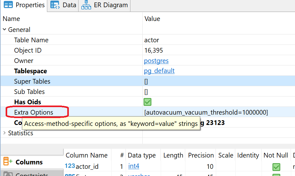 Doesnt Show Extra Options Applied On Table · Issue 3705 · Dbeaverdbeaver · Github