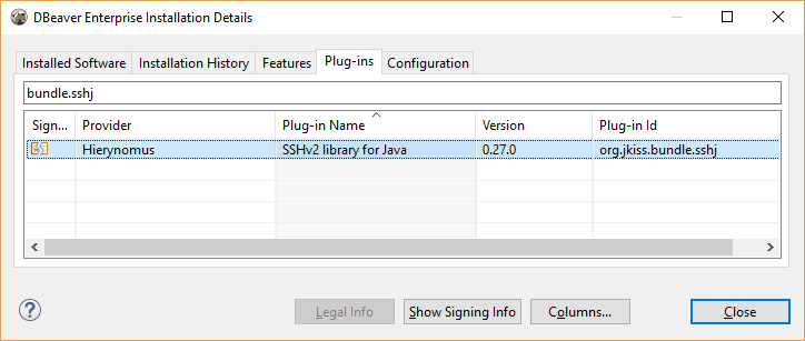 Update SSHJ 0.26.0 (2018-07-24) to 0.27.0 (2019-01-24) · Issue #5136 ...