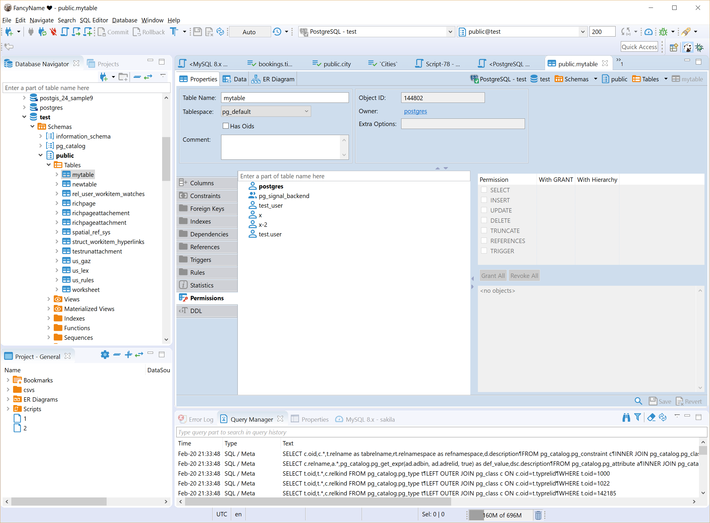 Dbeaver giving privildges to other users · Issue #5329 · dbeaver ...