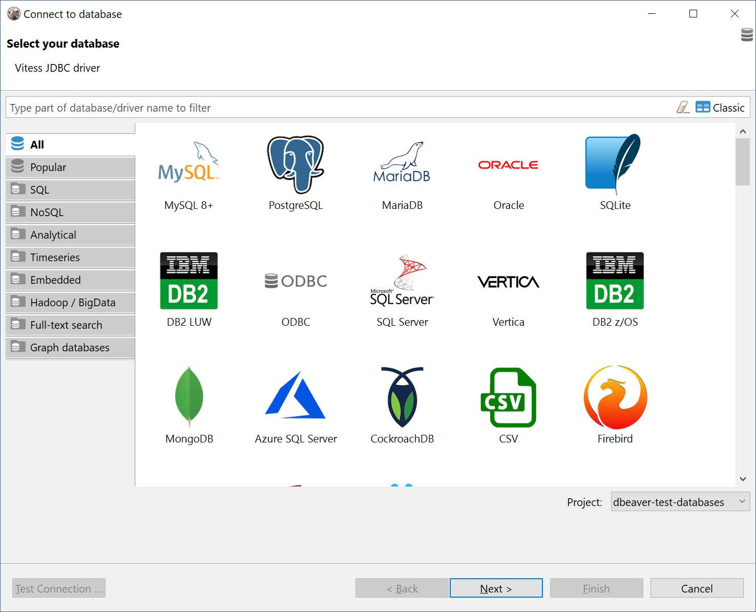 Documentation: List of supported DBs an versions. · Issue #8192 ...