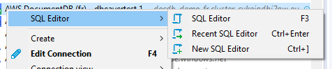 DB Navigator -> db context menu -> New SQL Editor · Issue #9747 · dbeaver/dbeaver · GitHub