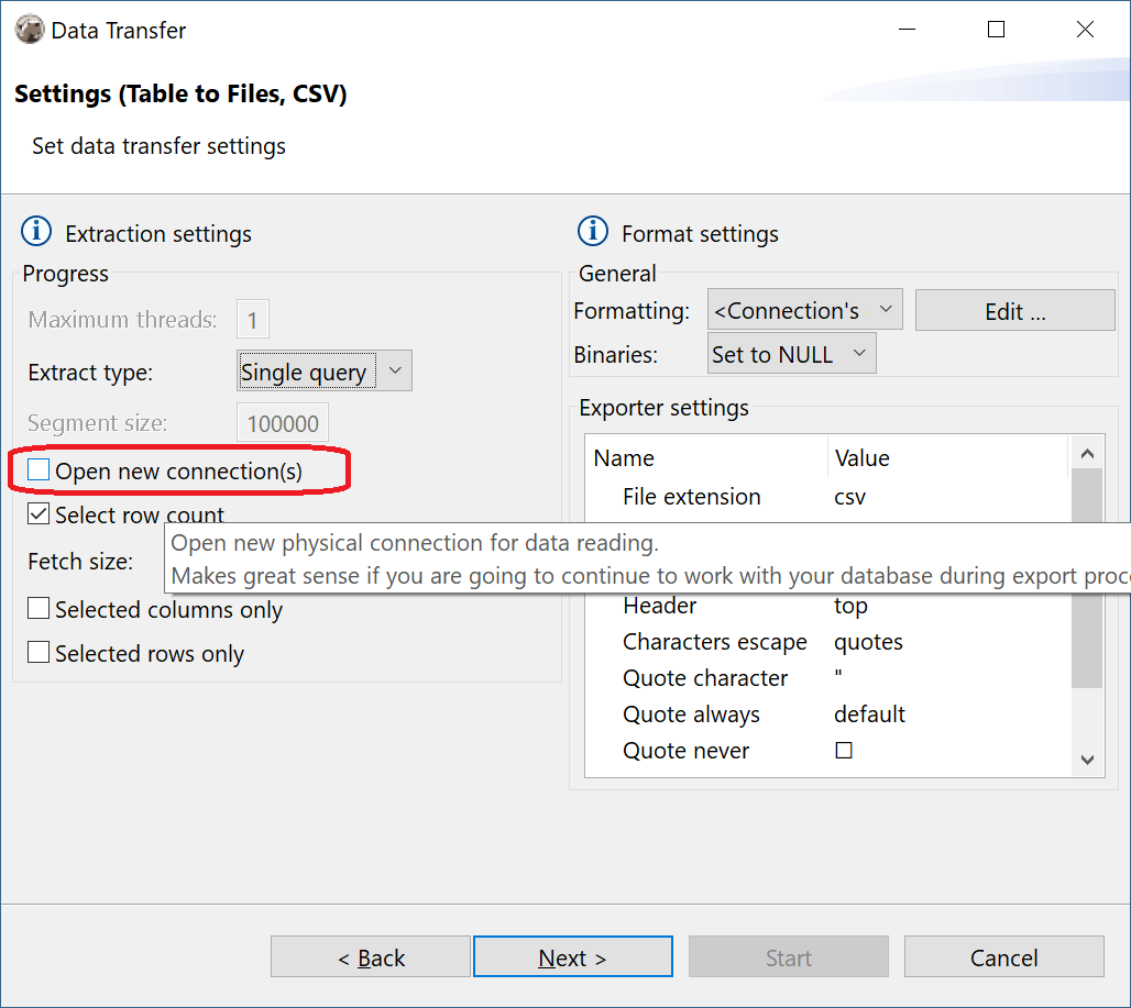 Export query result requires active tab/script to have open connection · Issue #9773 · dbeaver ...