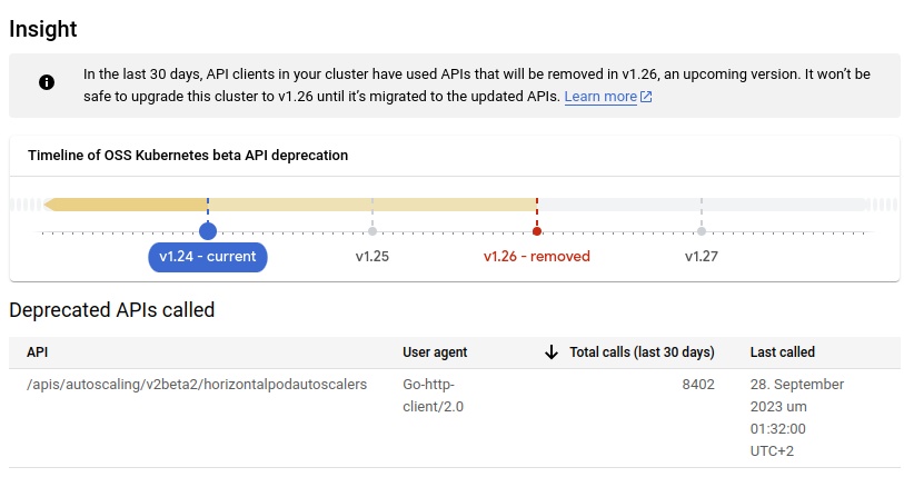 ArgoCD v2beta2/horizontalpodautoscalers deprecated & removed in K8s v1.26 · Issue #15711 ...