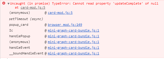 0.113.1: Cannot read property 'updateComplete' of null · Issue #63 · thomasloven/lovelace-card ...