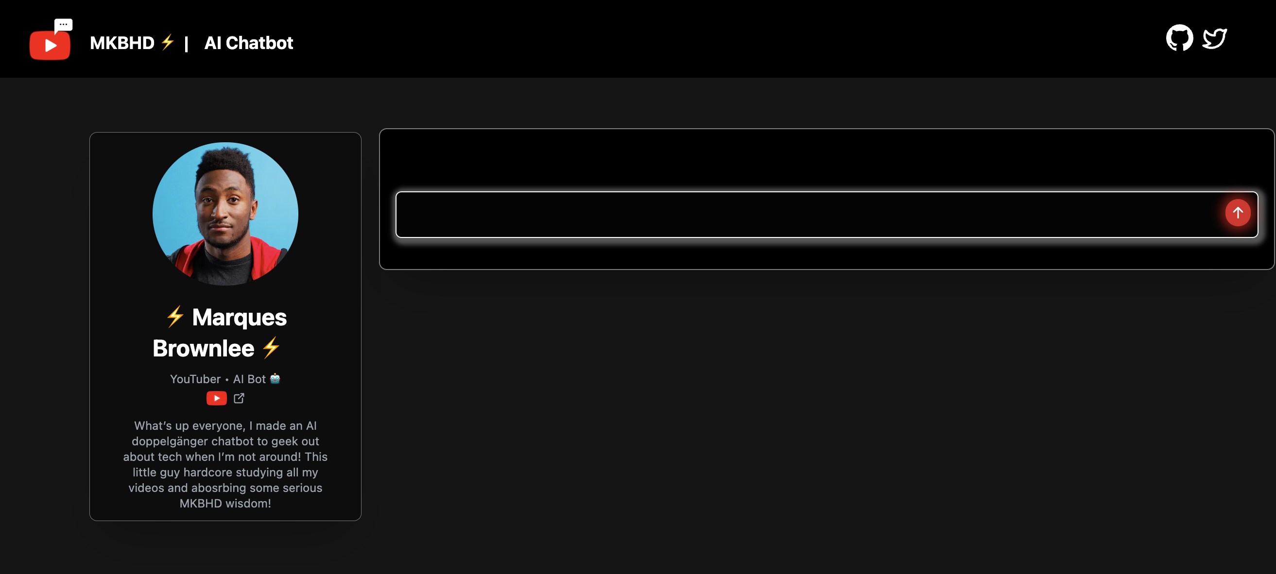 GitHub - vdutts7/youtube-gpt: YouTubeGPT • AI Chat with 100+ videos ft. YouTuber Marques ...